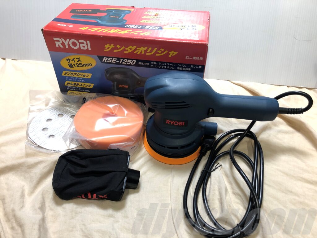 【徹底解説】京セラ（旧リョービ）RSE-1250を改造して研磨力を上げる方法完全ガイド